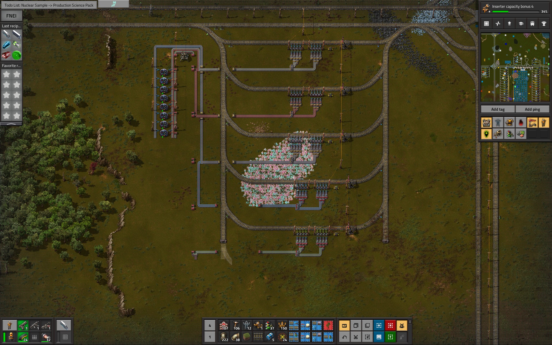 I finally made my first production science packs (Pyanodon w/o AL) : r ...